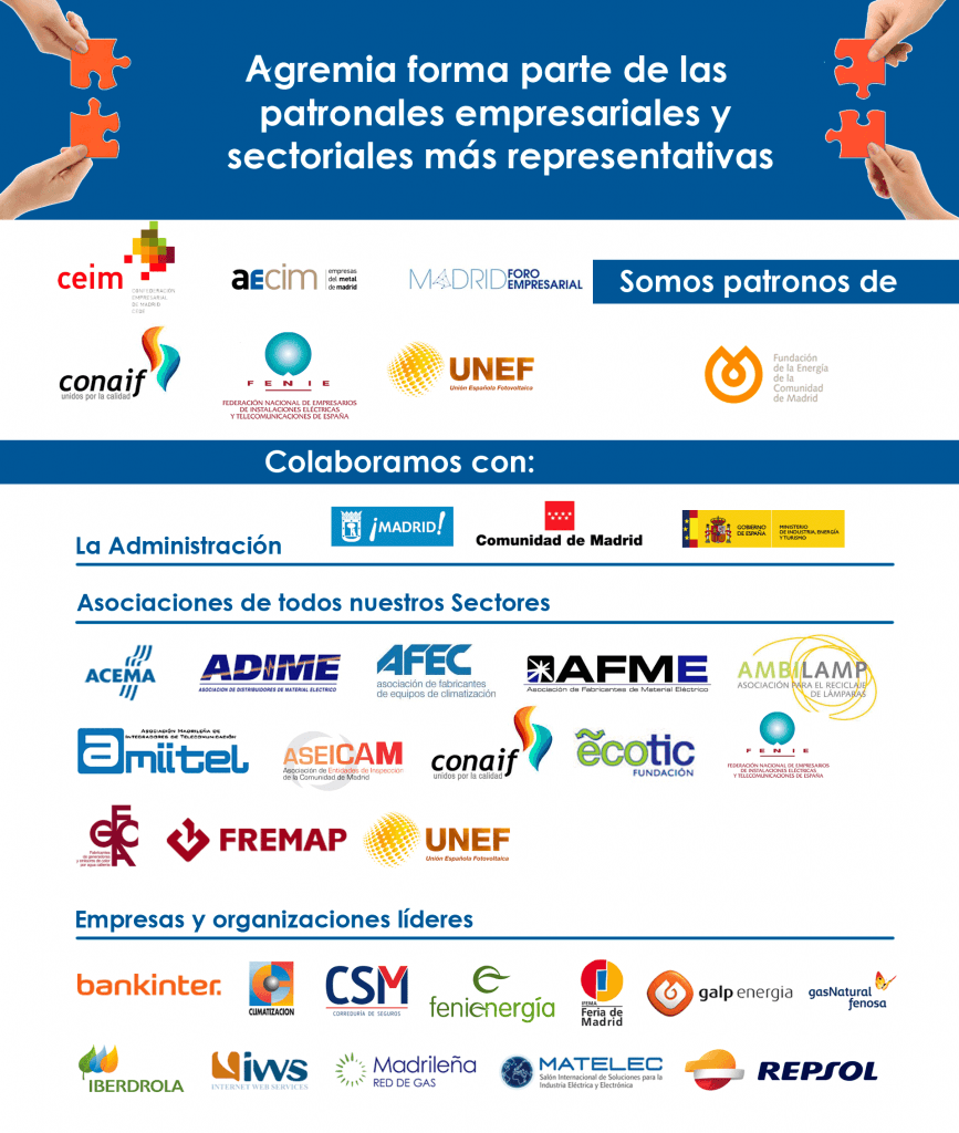 El mapa de alianzas estratégicas de Agremia le posiciona como lobby